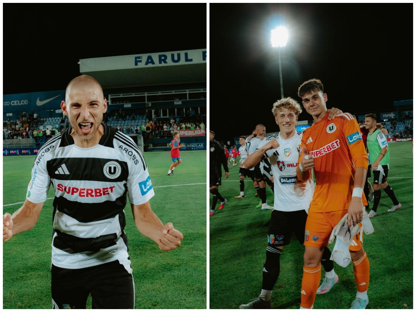 Victorie muncită pentru "U" Cluj în duelul cu Farul! "Șepcile roșii" s ...